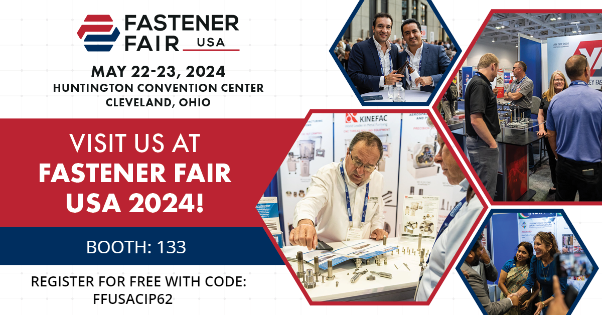 Cleveland, Ohio, USA Fastener Fair – 龍志五金工業股份有限公司
